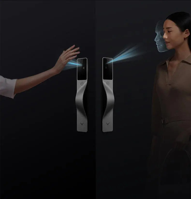 Fixed Handlebar Digital Door Locks for Seamless Smart Home Integration