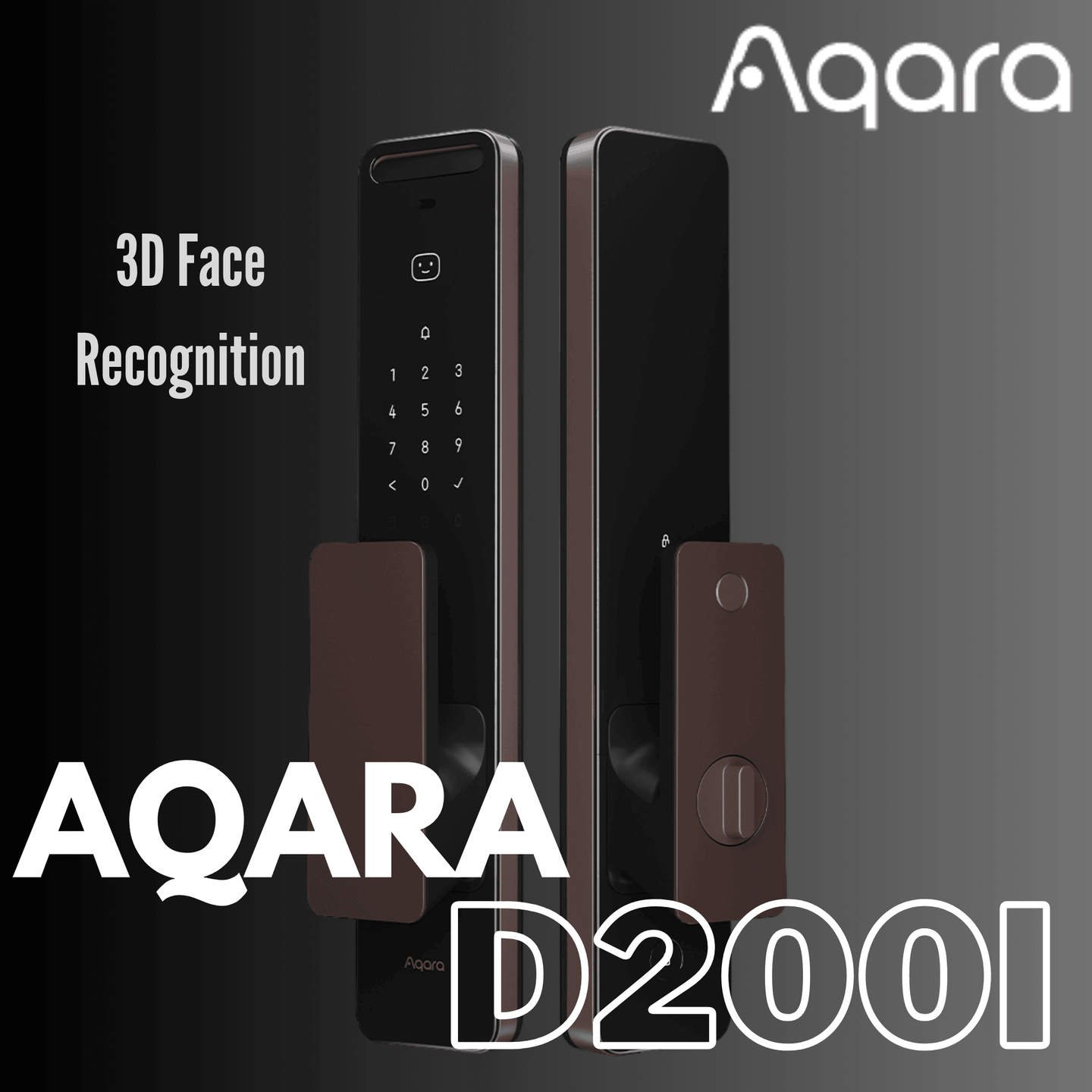 Aqara Door & Gate Lock Bundle: Smart Syncing Digital Lock Solution