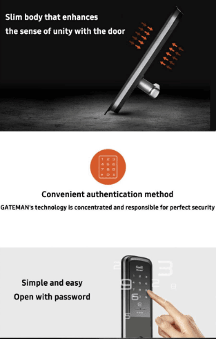 Gateman SP121: Classic Digital Lock for Ultimate Home Security