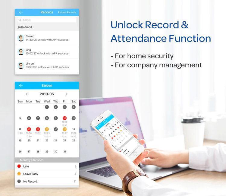 Interlock ILG-02 Fingerprint Glass Door Smart Lock – Interlock Singapore Digital Locks