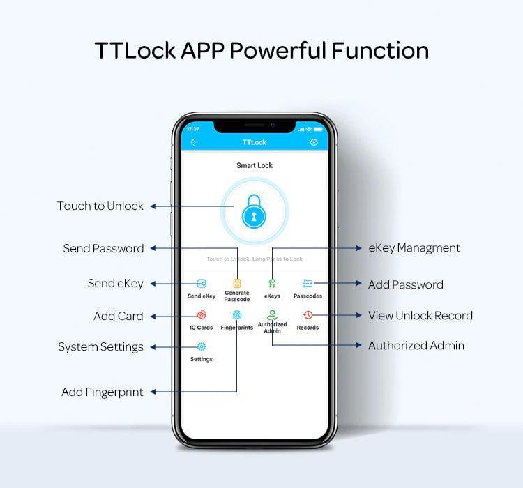 Interlock ILG-02 Fingerprint Glass Door Smart Lock – Interlock ...