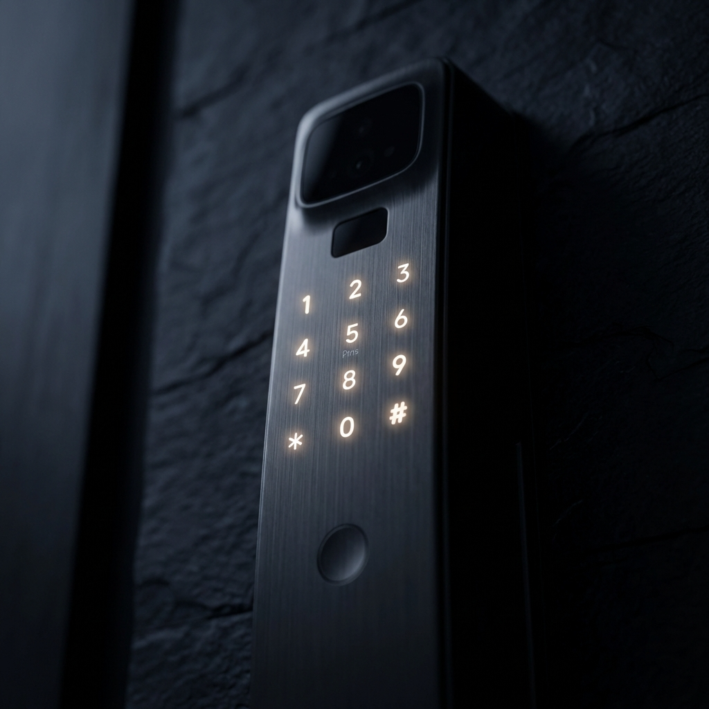 Interlock Mercury V6 Dual Battery Smart Lock | 3D Face + Night Vision