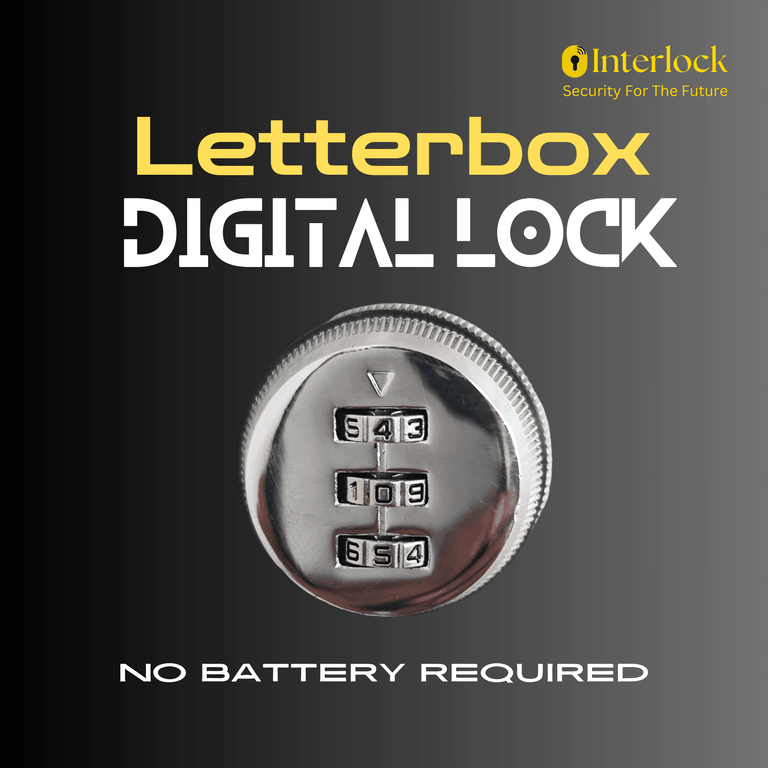 Digital Lock for Letter Box – Battery-Free, Keyless Convenience