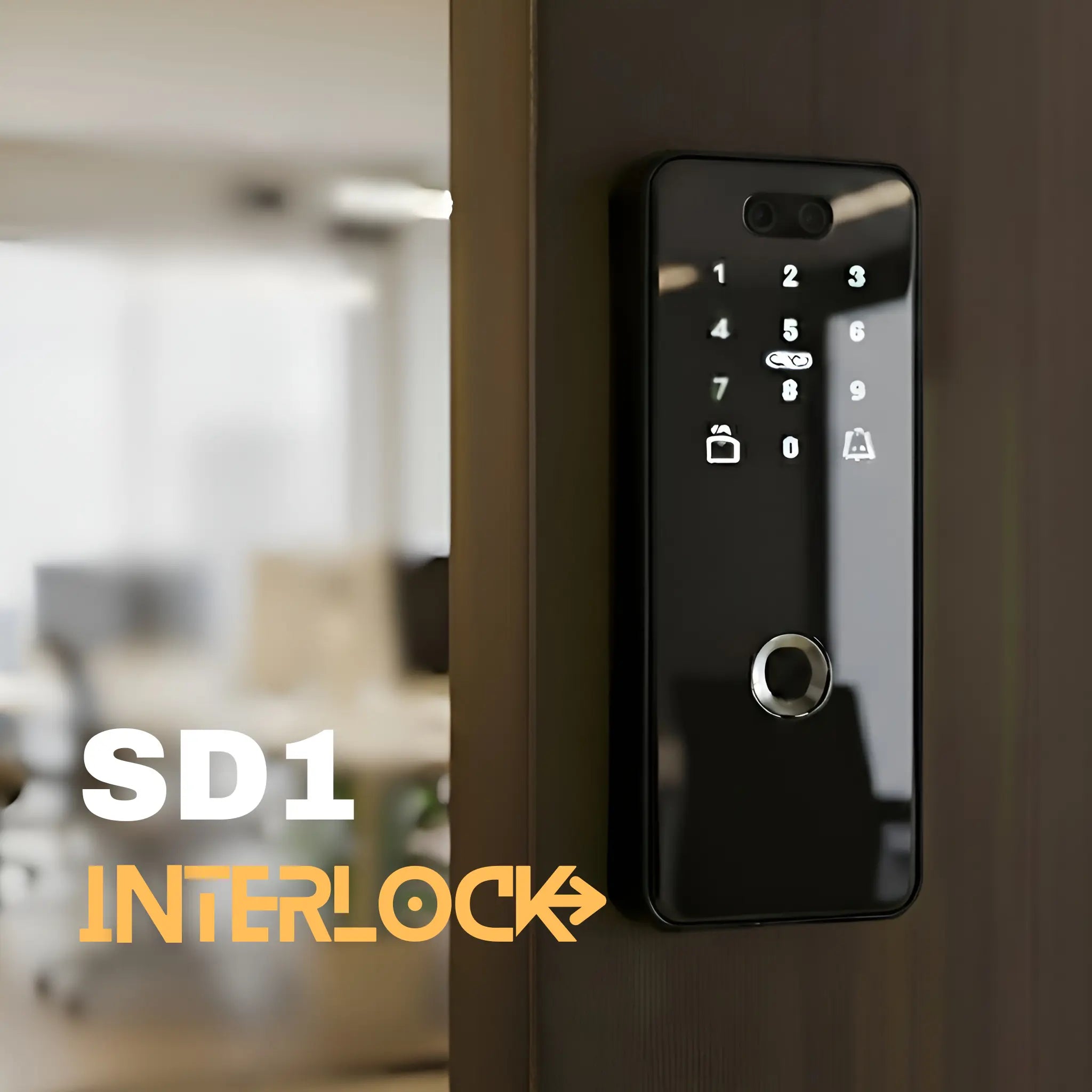 Interlock Mercury SD1 – Smart Sliding Door Lock (Face + App)