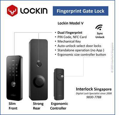 Lockin Model V Smart Gate Lock