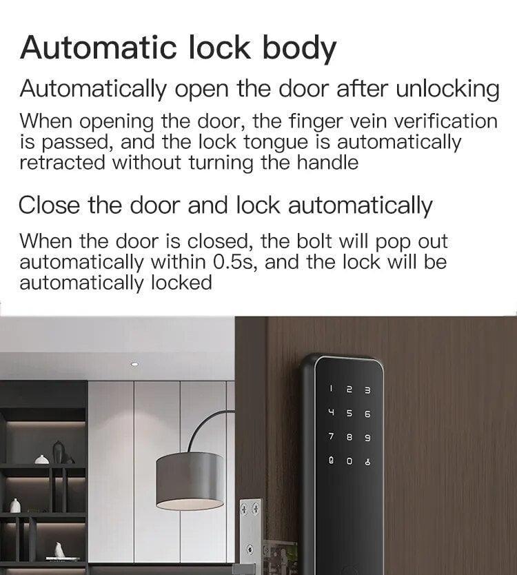 Lockin SV40 Finger Vein Smart Lock | Advanced Home Security Solution