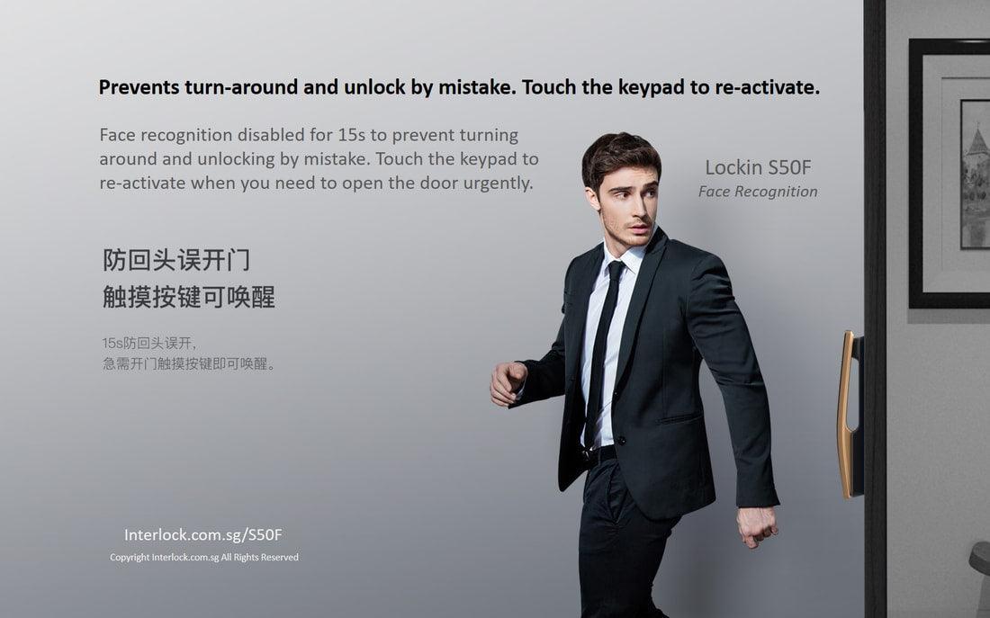 Lockin S50F Face Recognition Smart Lock | Cutting-Edge Home Security ...