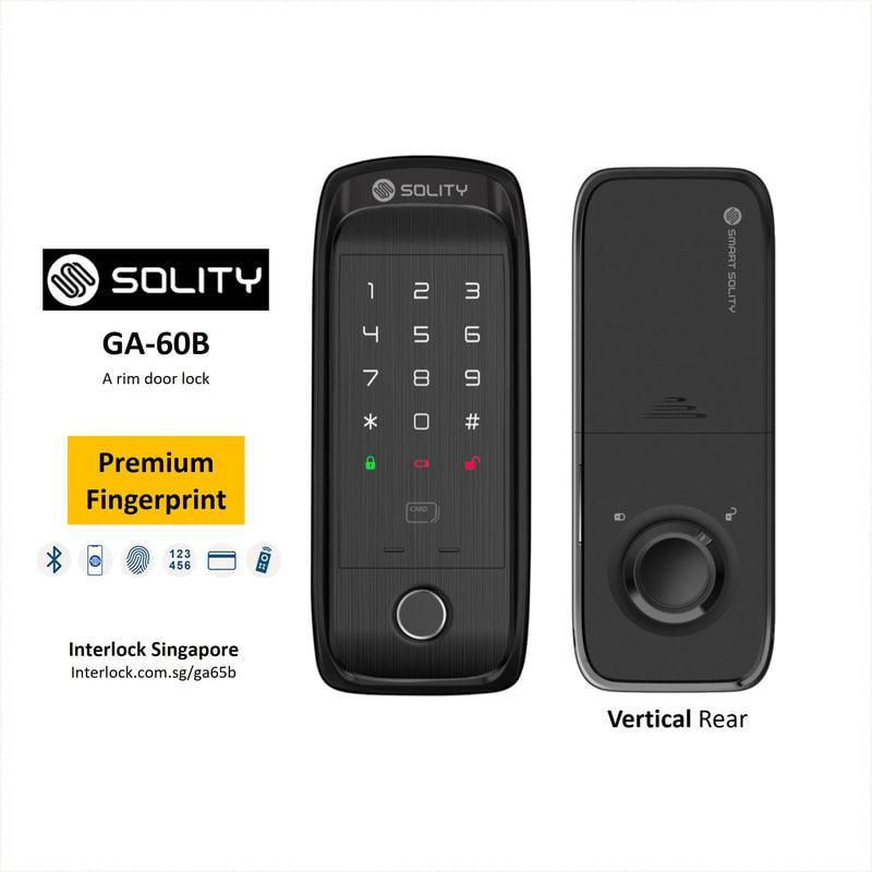 Solity GA-60B Rim Door Lock
